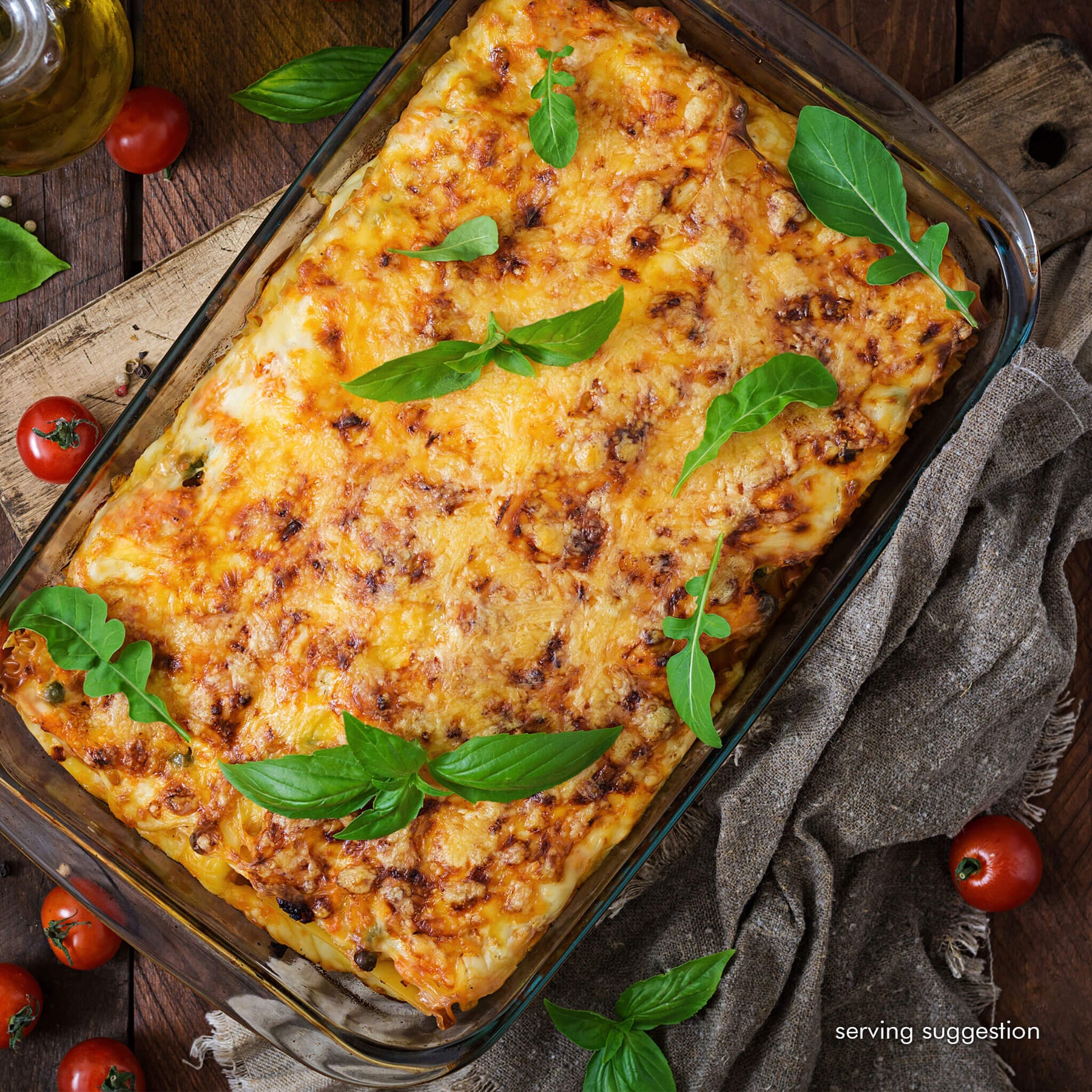 Traditional Vegetable Lasagne – Frozen Ready Meal | Order Online!